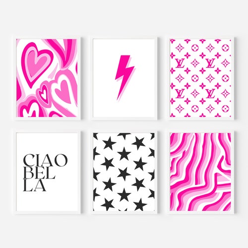 Preppy Room Decor Poster Print Prints Preppy Wall Art - Etsy