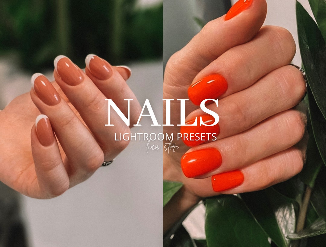 7 Lightroom NAILS Presets for Mobile Photo Editing, Beauty Manicure ...