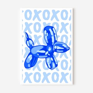 Blue Preppy Wall Art Pack of 9 digital Download Digital | Etsy