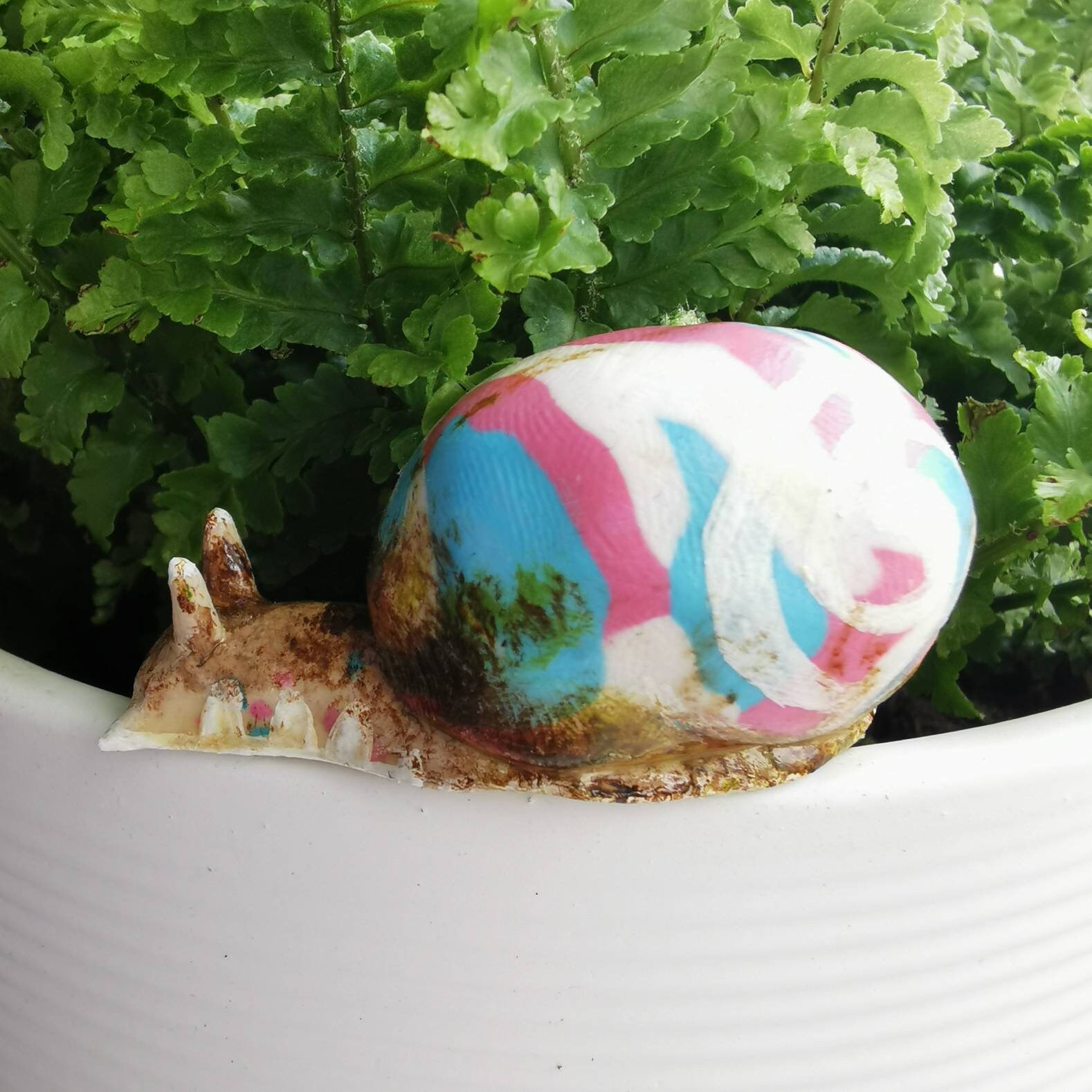 Goblin the Trans Pride Snail Goblincore LGBTQIA Transgender - Etsy UK