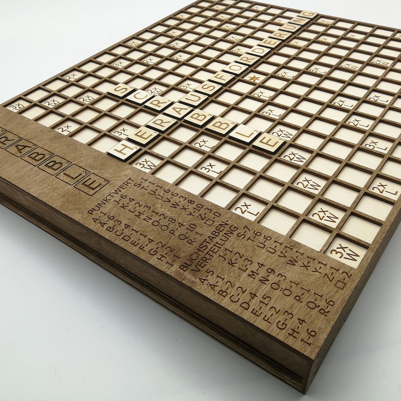 Scrabble Table - Etsy