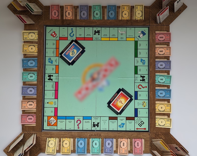 Personalised Board Organizer - Game Money and Card Holder - Etsy