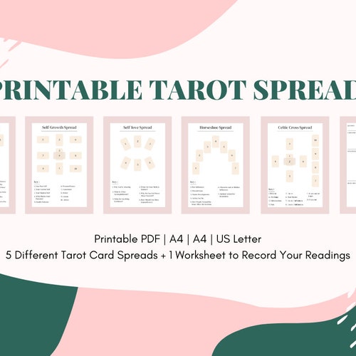 Tarot Journal Printable Tarot Bundle Digital Download - Etsy