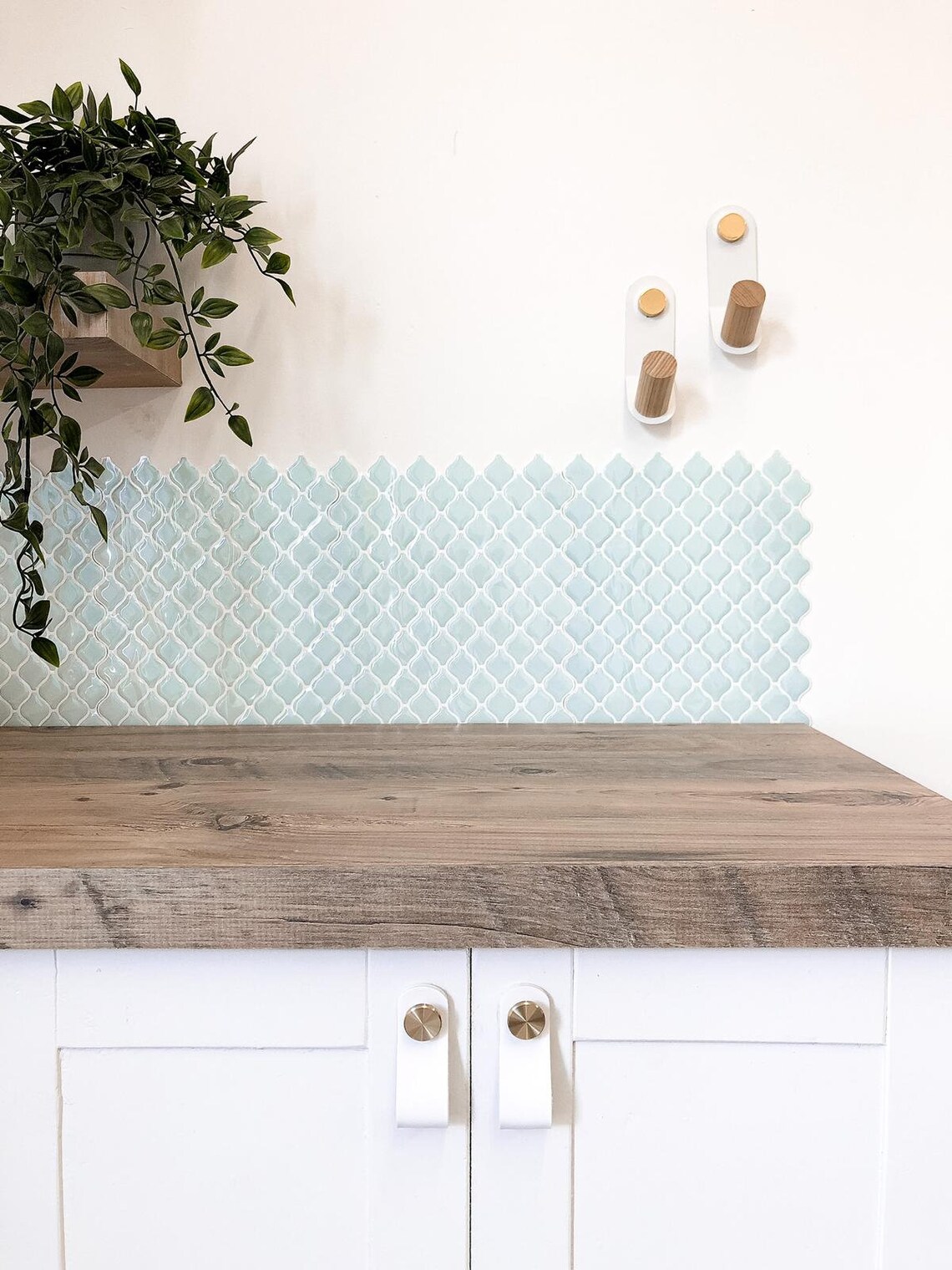 Stick on Tile Peel and Stick Tile Splashback Kitchen | Etsy UK