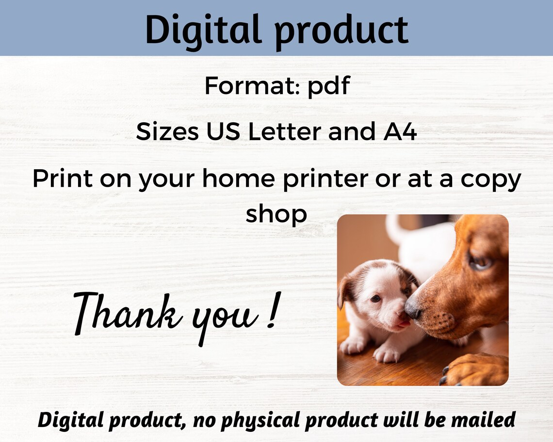 Basic Breeder Charts and Breeder Forms Bundle for Puppy | Etsy