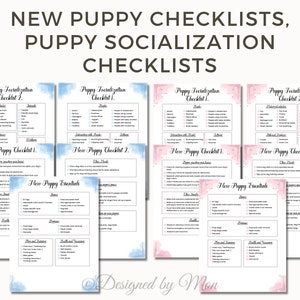Puppy Pack Printables for Dog Breeding Puppy Kit Puppy - Etsy