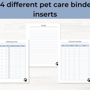 Printable Pet Planner for New Puppy Owners, Puppy Planner, Puppy ...