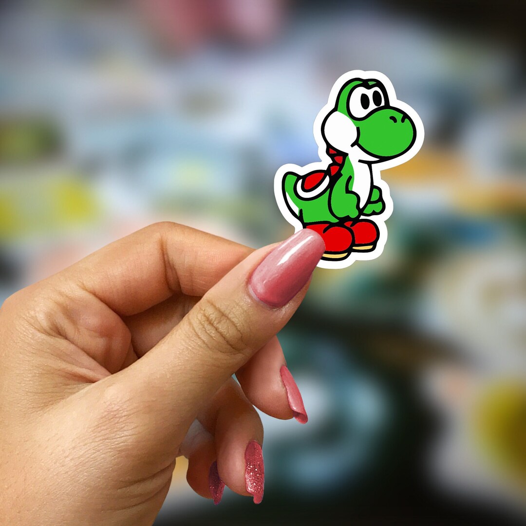 Yoshi // Vinyl Sticker // Laptop Decal - Etsy