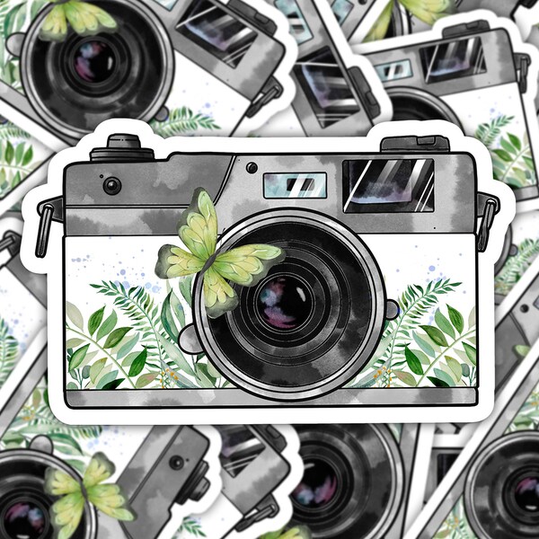 Camera Macbook Decal - Etsy