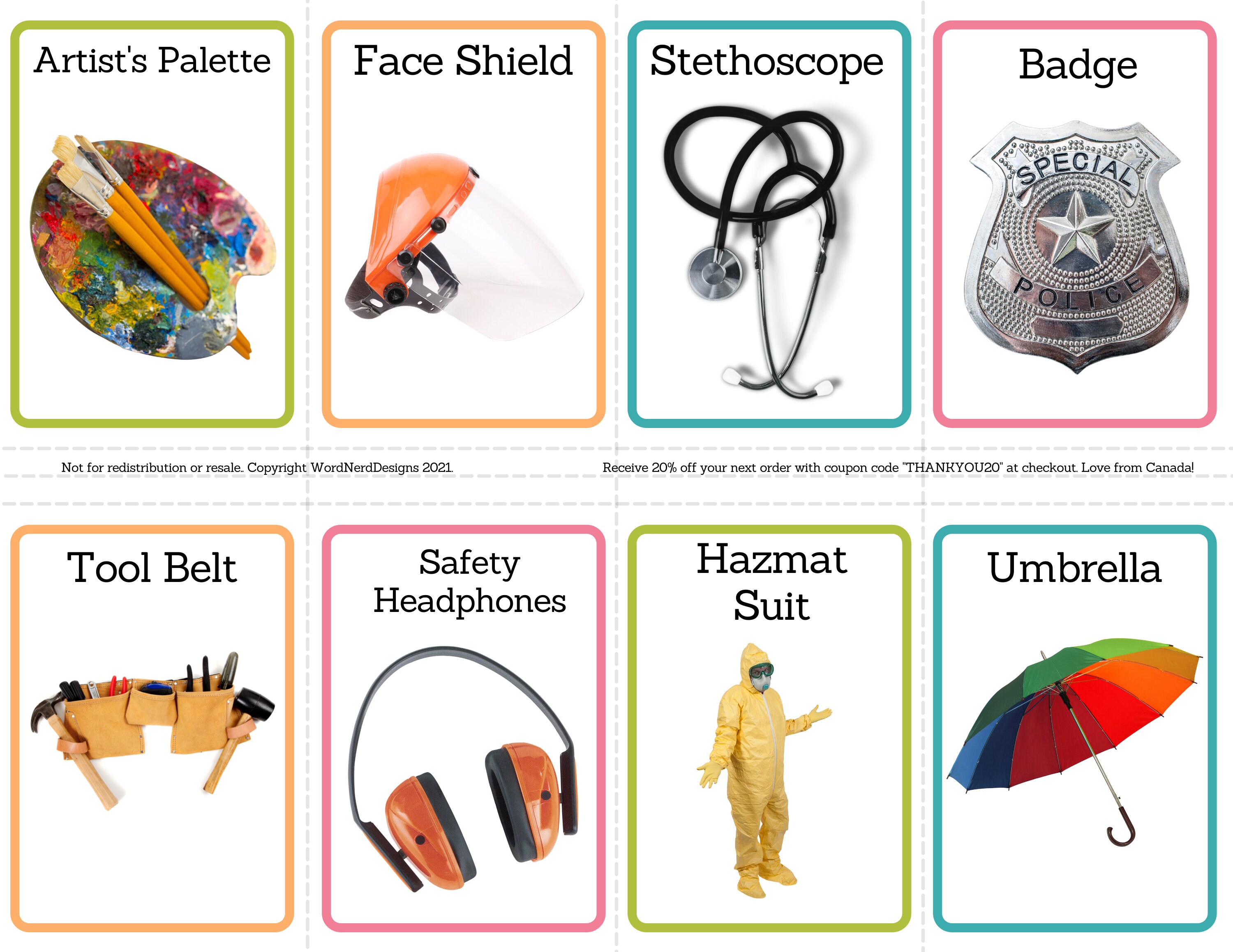 Clothing Flashcards Great for the English Classroom Save Prep Time Easy ...