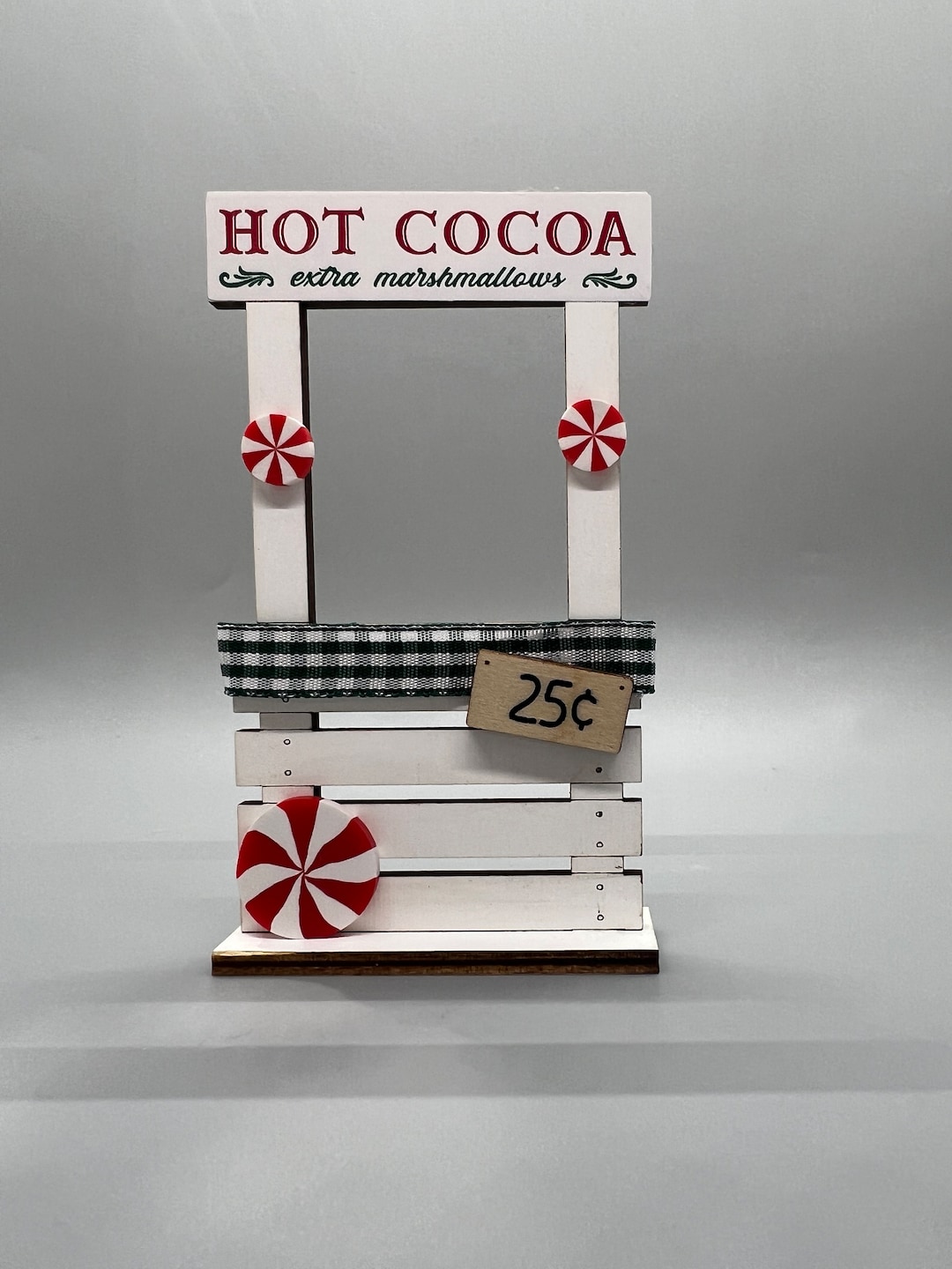Hot Cocoa Decor - Mini Hot Cocoa Stand - Tier Tray Decor - Hot Cocoa ...