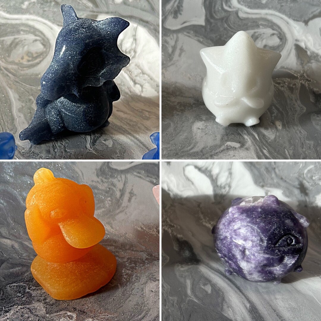 Crystal Pokémon, Togepi, Psyduck, Cubone, Koffing - Etsy