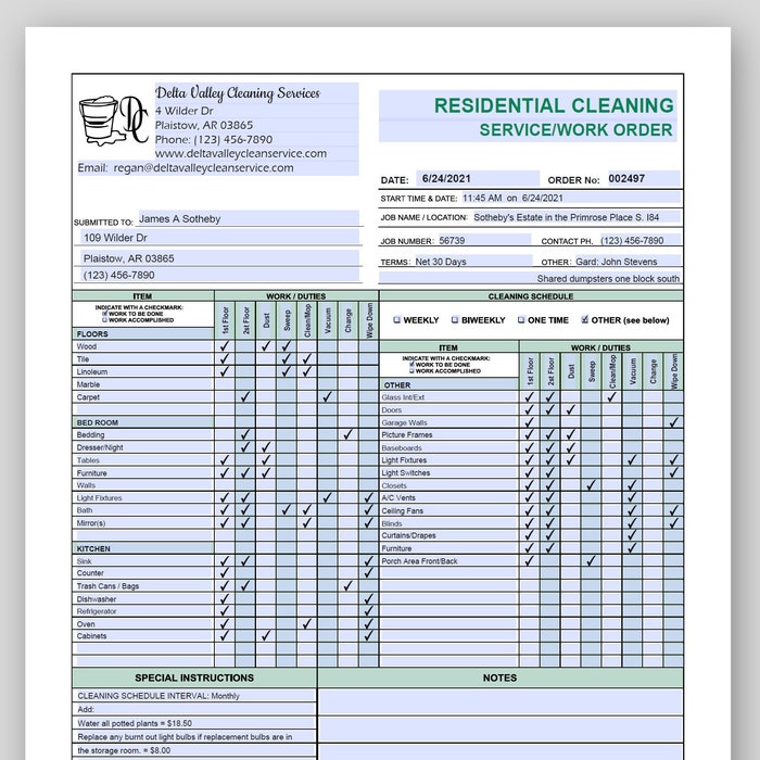 Electronic Checklist Template - Etsy Canada