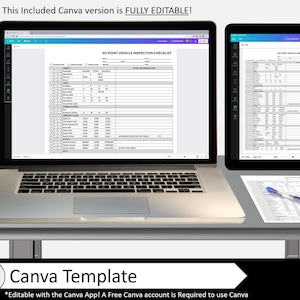 40-point Vehicle Inspection Report, Multi-point Inspection Checklist ...