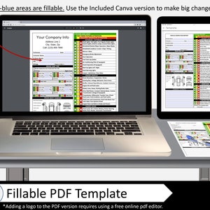 PDF Printable Vehicle Inspection Report for Pickup Trucks, Editable ...