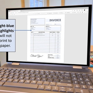 Auto-calculate Form Fields as You Fill Them In, Printable Invoice ...