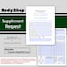 Auto Body Supplement Request Form 2 Page, Body Shop Insurance ...