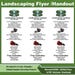 Editable Landscaping Flyer and Handout Template – 3-column Printable ...