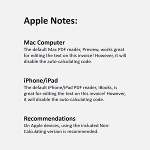 Auto-calculate Form Fields as You Fill Them In, Printable Invoice ...