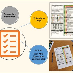 Visual Vehicle Inspection Report | Multi-point Inspection | Vehicle ...