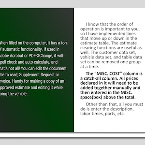 Auto Body Supplement Request Form 2 Page, Body Shop Insurance ...