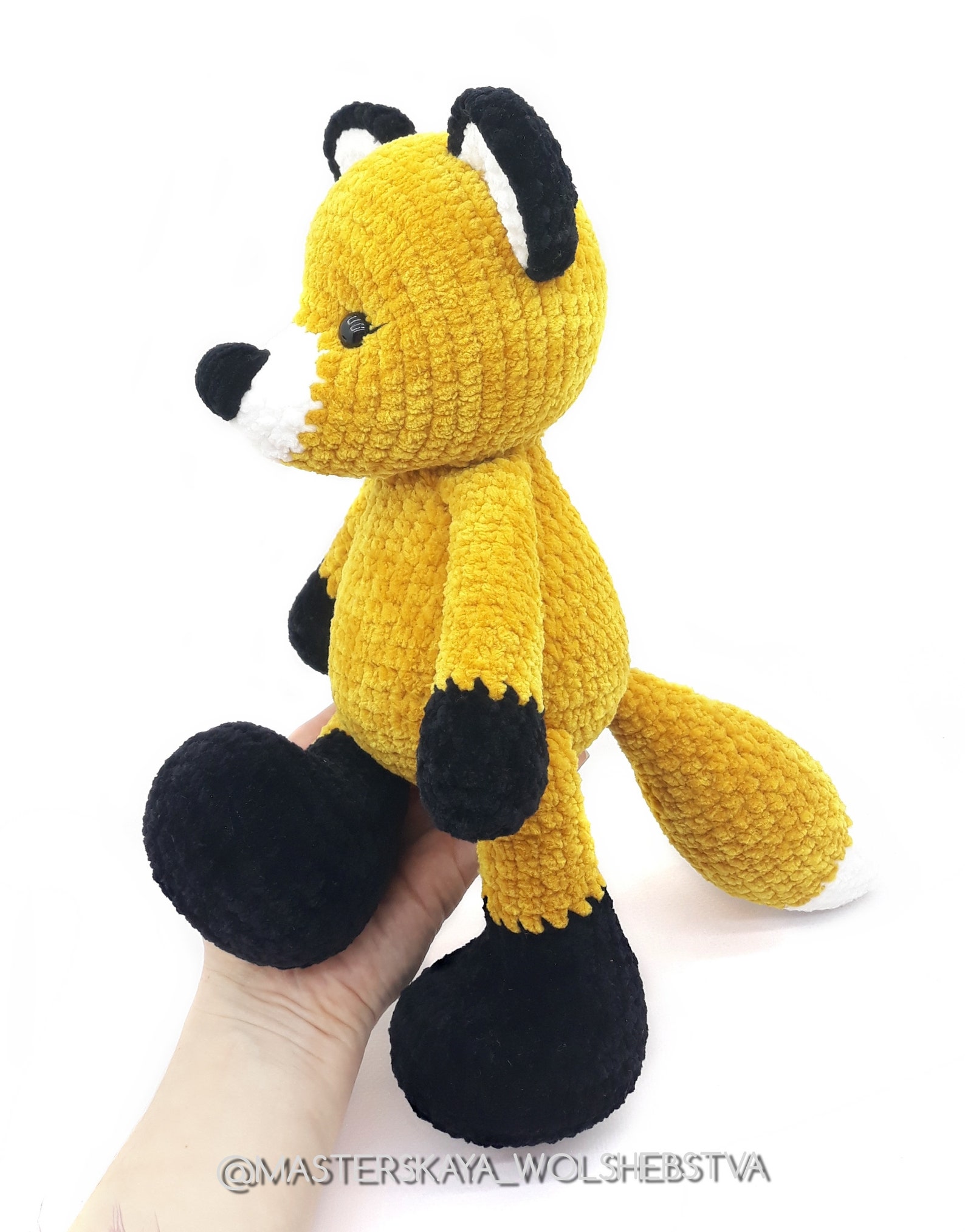 Crochet Fox Pattern Amigurumi Fox Crochet Forest Animals - Etsy