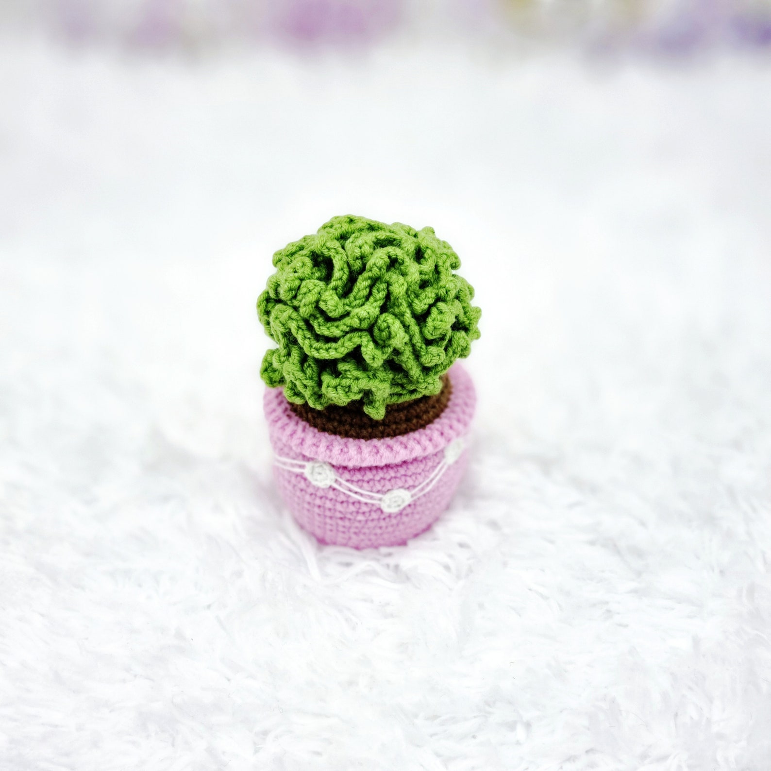 Crochet Flower Pattern Flower in a Pot Pattern Amigurumi - Etsy