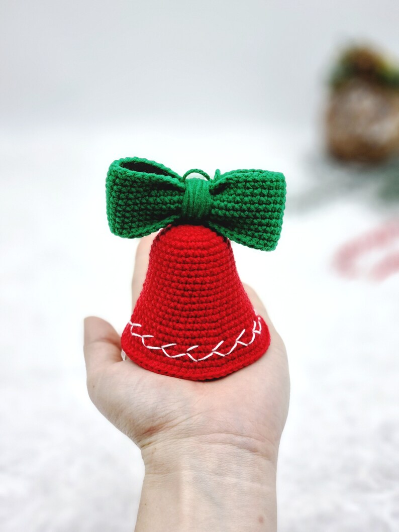 Crochet Bells Pattern Crochet Christmas Bell Ornaments - Etsy