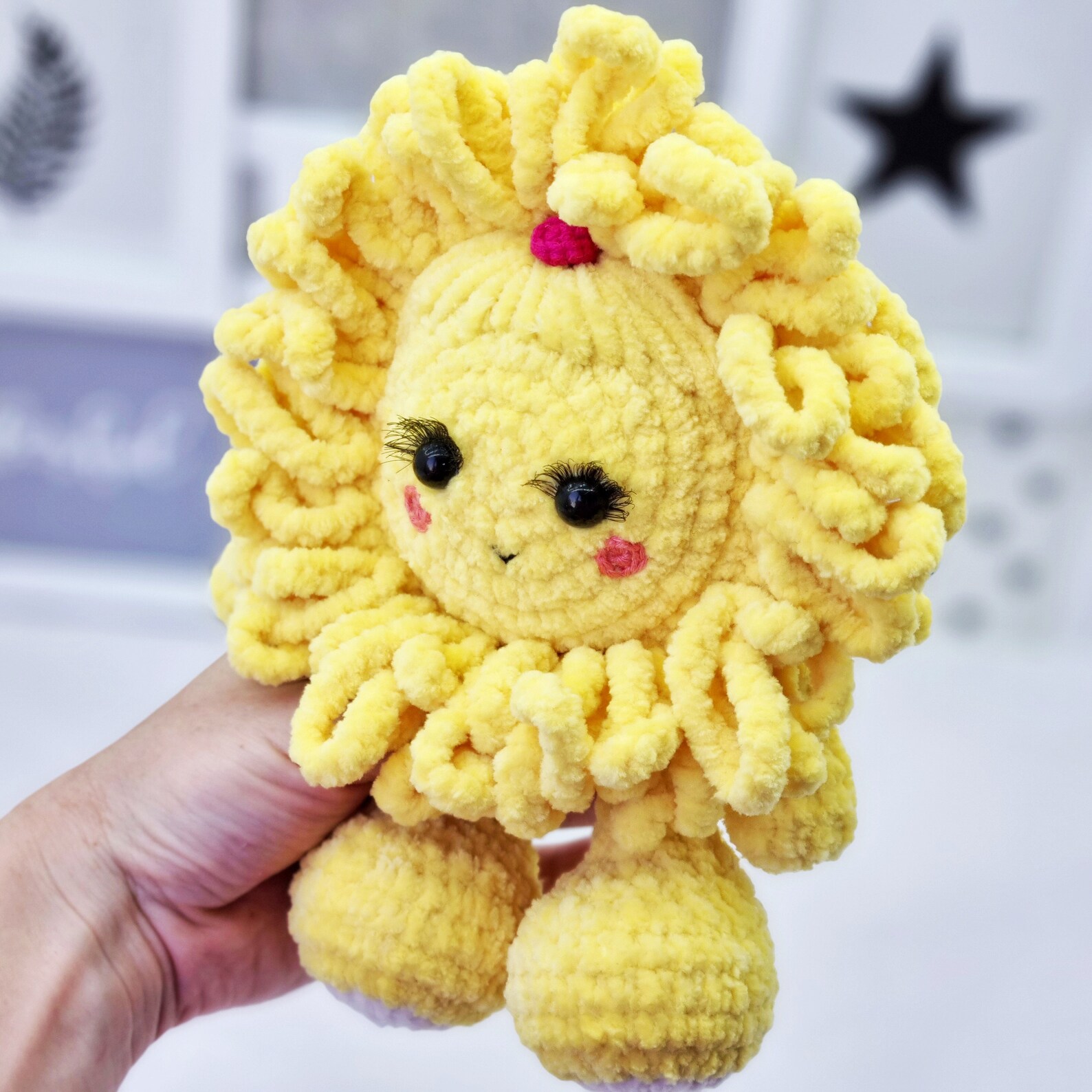 Crochet Sun Pattern Sun Crochet Sunshine Amigurumi Sun - Etsy
