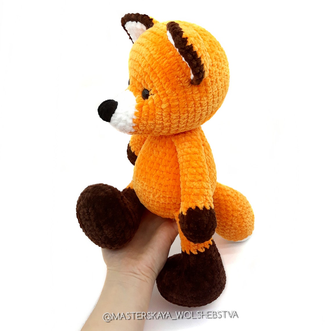 Crochet Fox Pattern Amigurumi Fox Crochet Forest Animals | Etsy