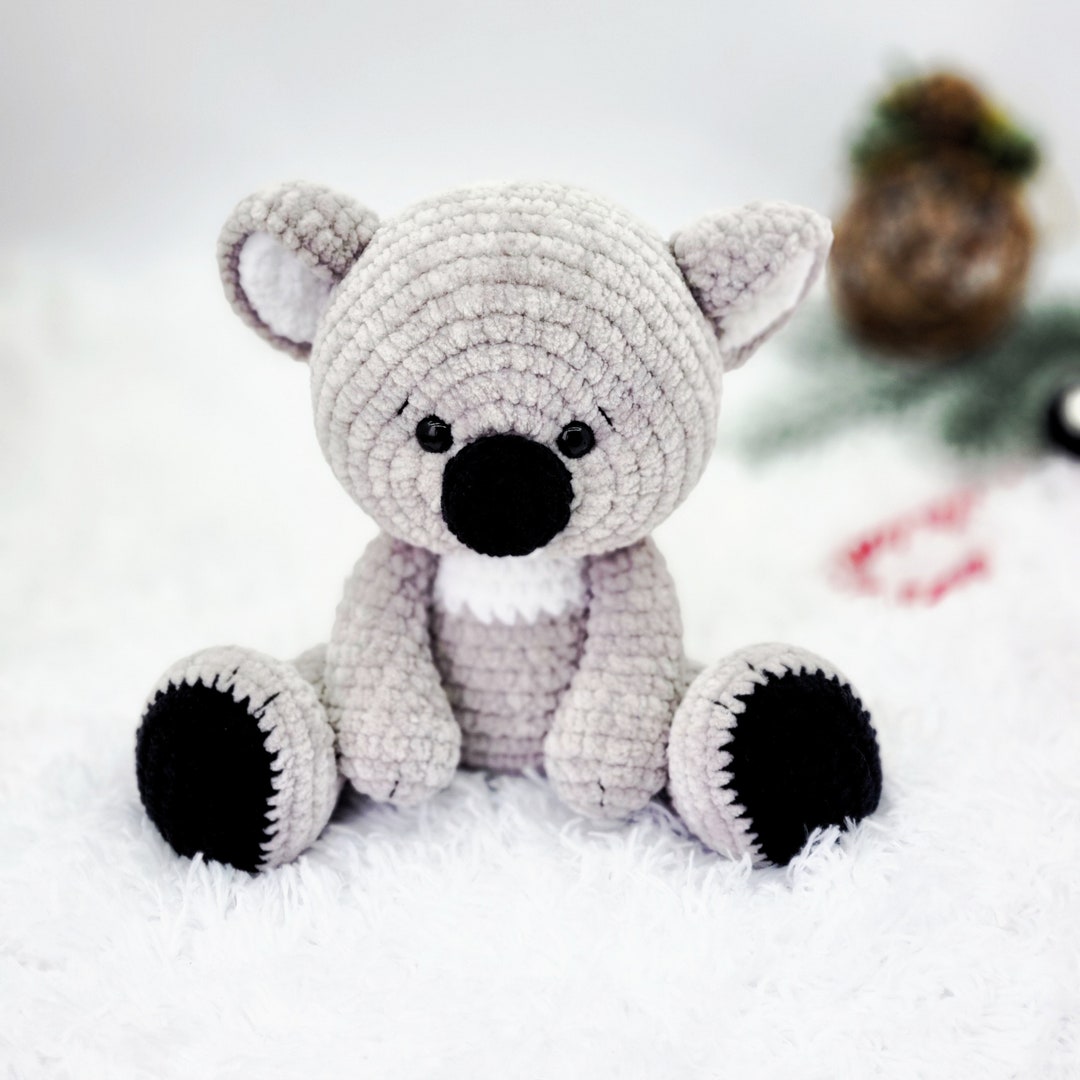 Crochet Koala Pattern Crochet Koala Bear Pattern Amigurumi - Etsy