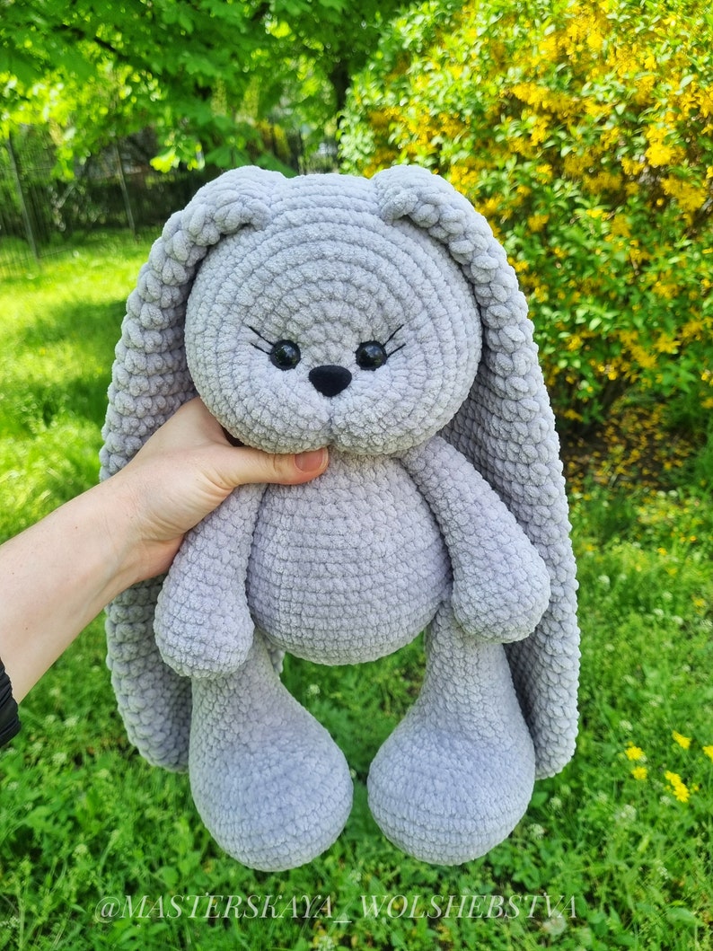 Crochet Bunny Pattern Plush Bunny Pattern Amigurumi Bunny - Etsy