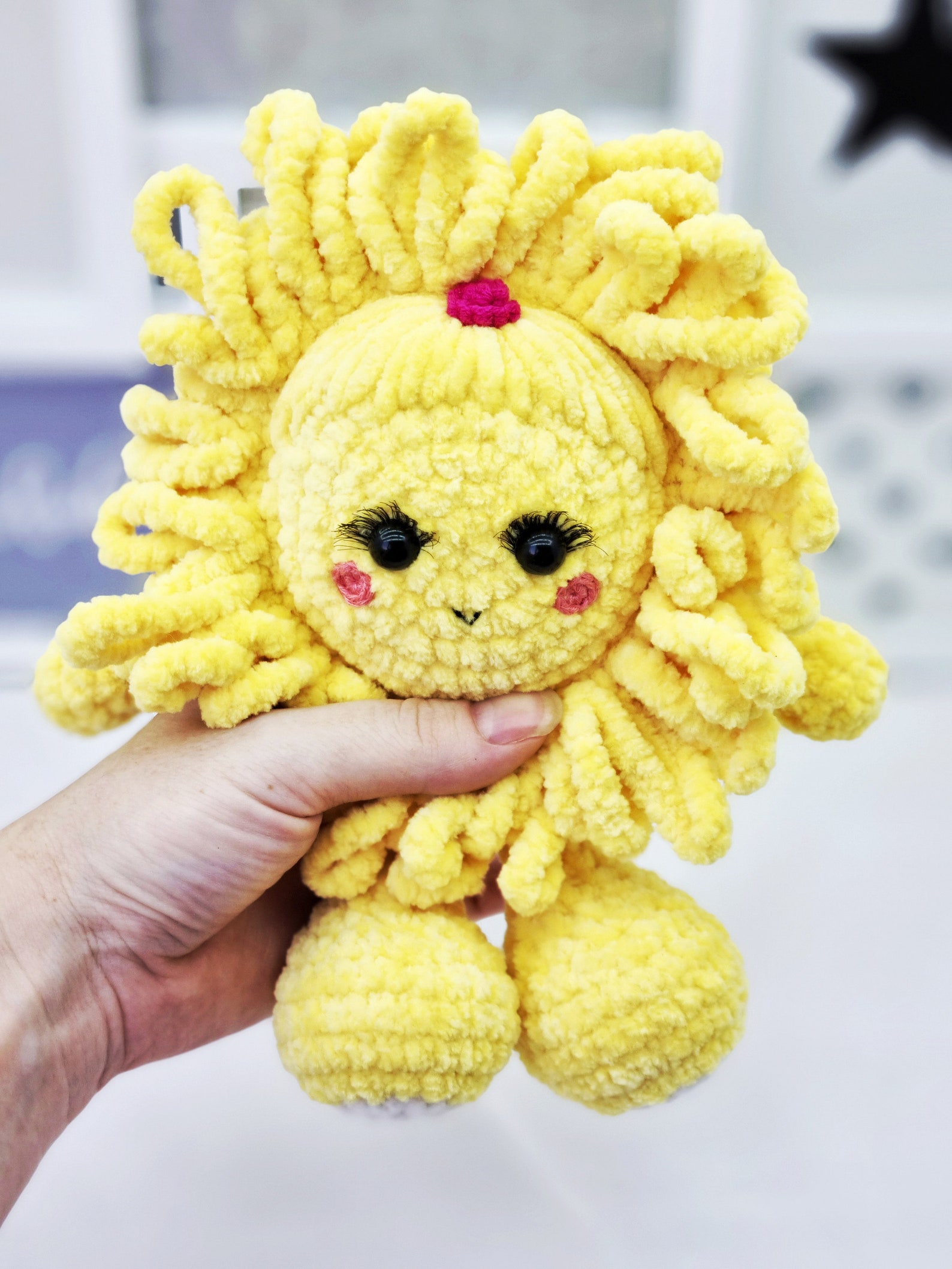 Crochet Sun Pattern Sun Crochet Sunshine Amigurumi Sun - Etsy