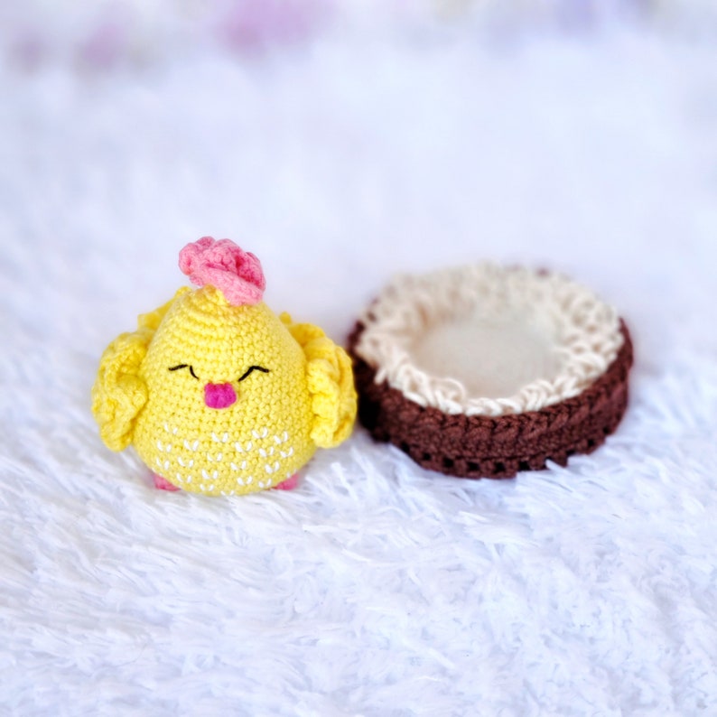 Crochet Chicken Pattern Plush Chicken Pattern Crochet Bird | Etsy