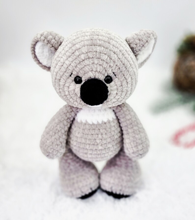 Crochet Koala Pattern Crochet Koala Bear Pattern Amigurumi - Etsy