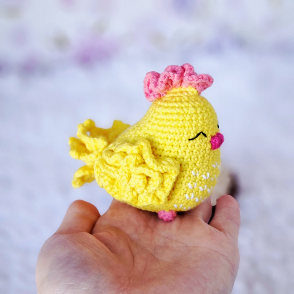 Crochet Chicken Pattern Plush Chicken Pattern Crochet Bird - Etsy