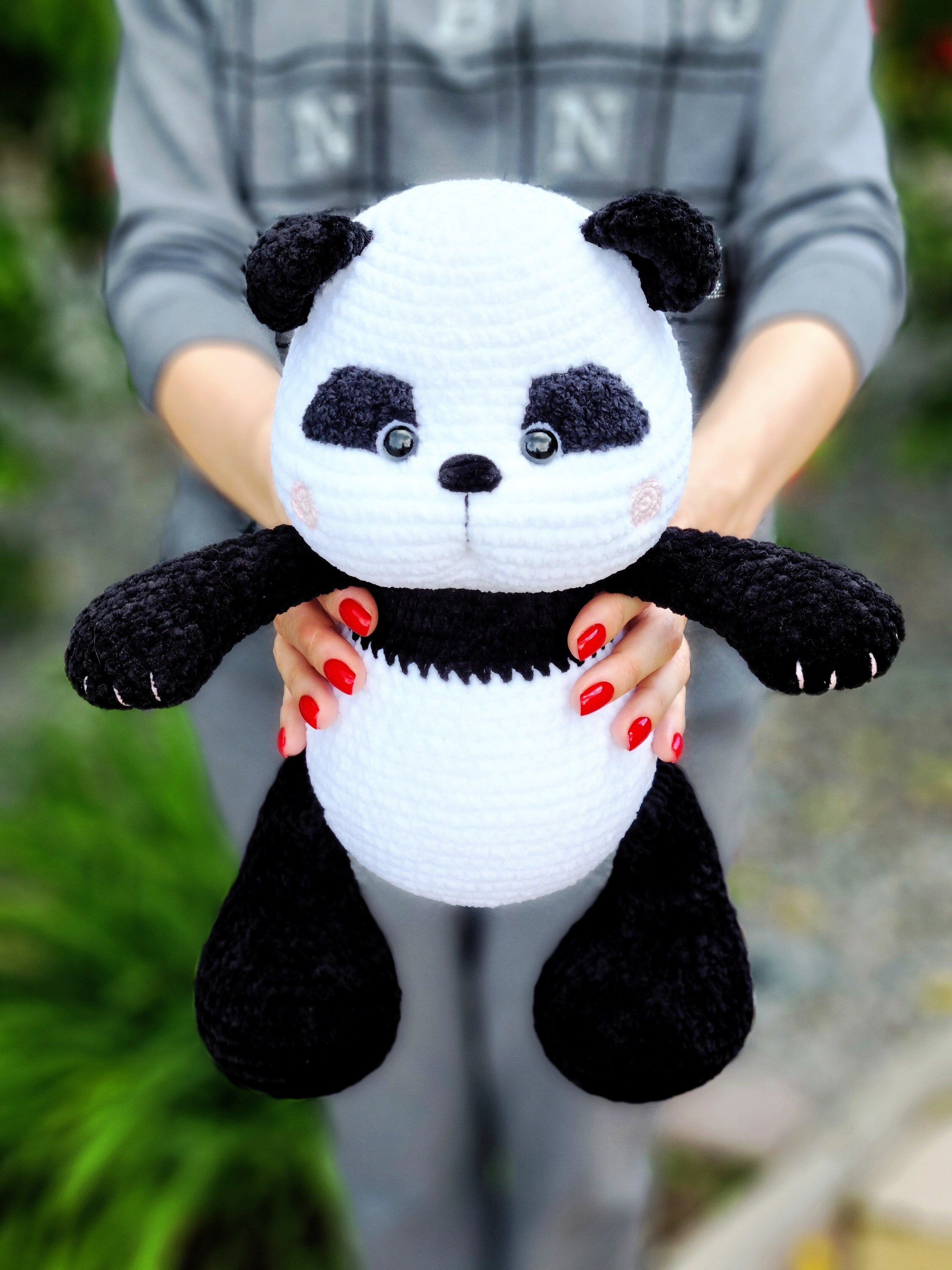 Crochet Panda Pattern Panda Bear Pattern Amigurumi Panda - Etsy UK