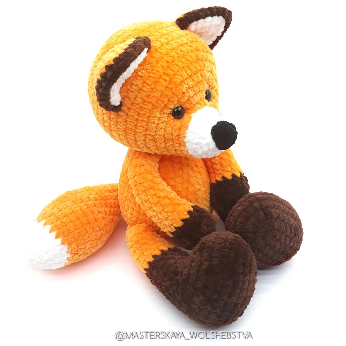 Crochet Fox Pattern Amigurumi Fox Crochet Forest Animals | Etsy