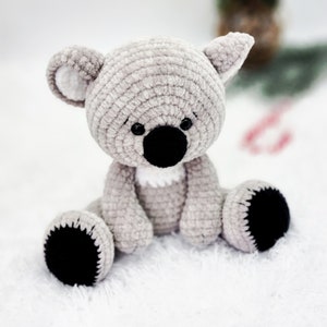 Crochet Koala Pattern Crochet Koala Bear Pattern Amigurumi - Etsy