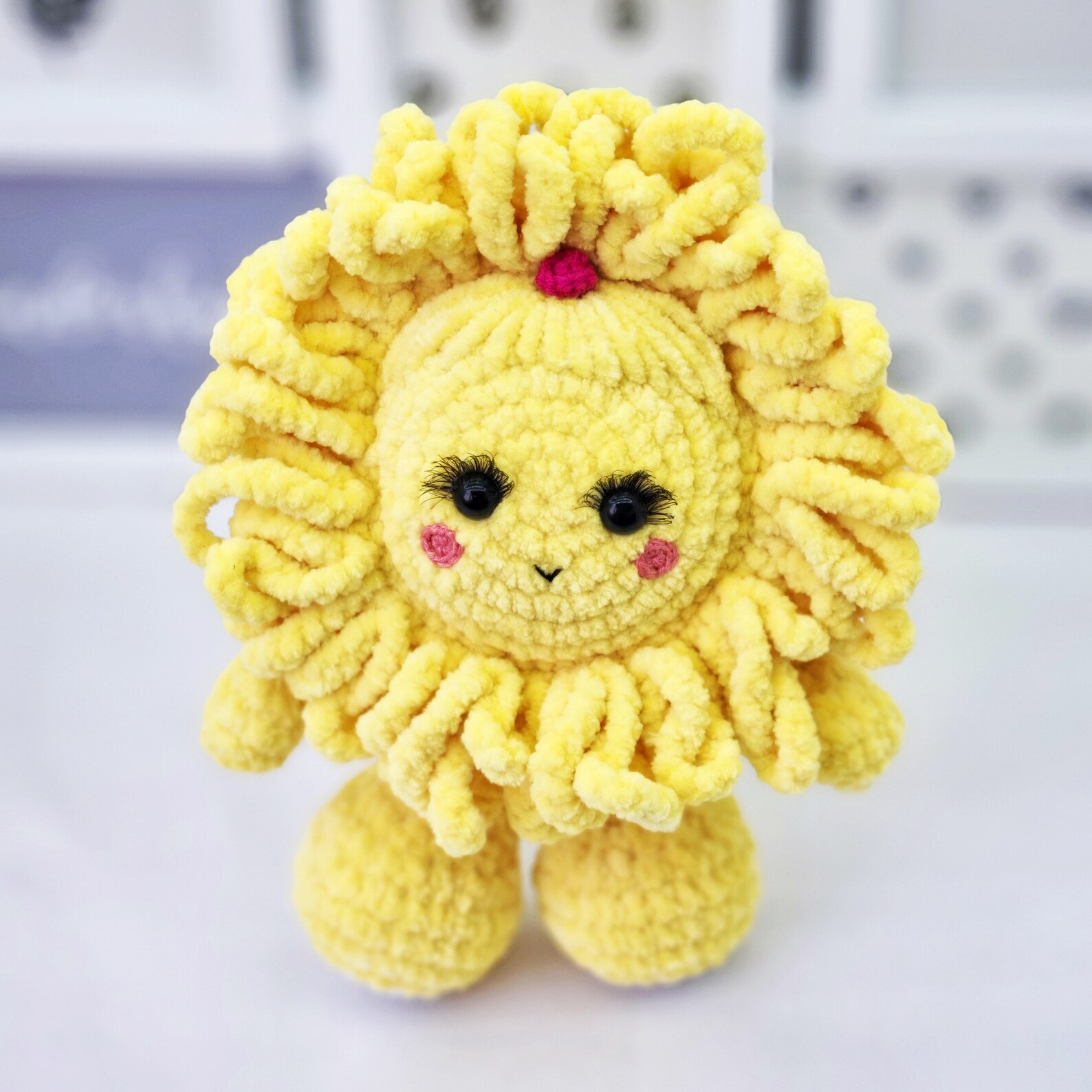 Crochet Sun Pattern Sun Crochet Sunshine Amigurumi Sun - Etsy