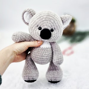 Crochet Koala Pattern Crochet Koala Bear Pattern Amigurumi - Etsy