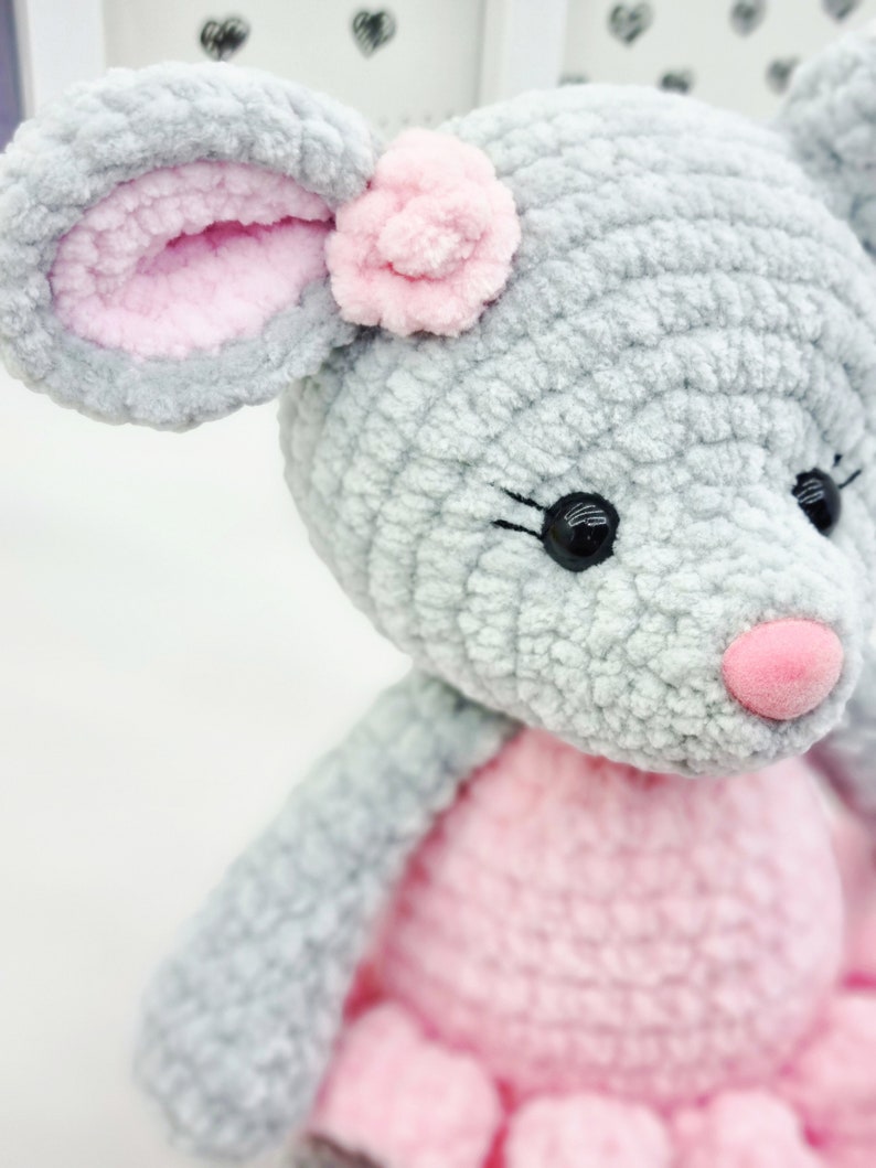 Crochet Mouse Pattern Crochet Mouse Amigurumi Mouse - Etsy