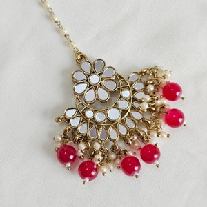 Mirror Work Jewelry Set, Indian Jewelry, Pakistani Jewelry, Panjabi ...