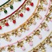 Antique Gold Polki Stone Anklets: Indian Pearl Jhanjara (pair) - Etsy