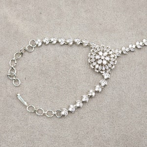 Erin American Diamond CZ Hand Chain, Hand Harness, Hathphool, Handpiece ...