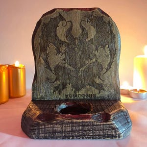Asmodeus Asmodeus Altar Wooden Altar Demon Ritual Altar Goetia Demon ...