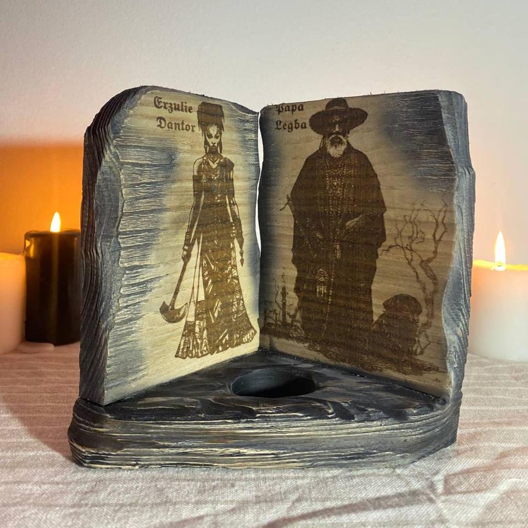 Papa Legba Erzulie Dantor Voodoo Vodou Papa Legba Altar Erzulie Dantor ...