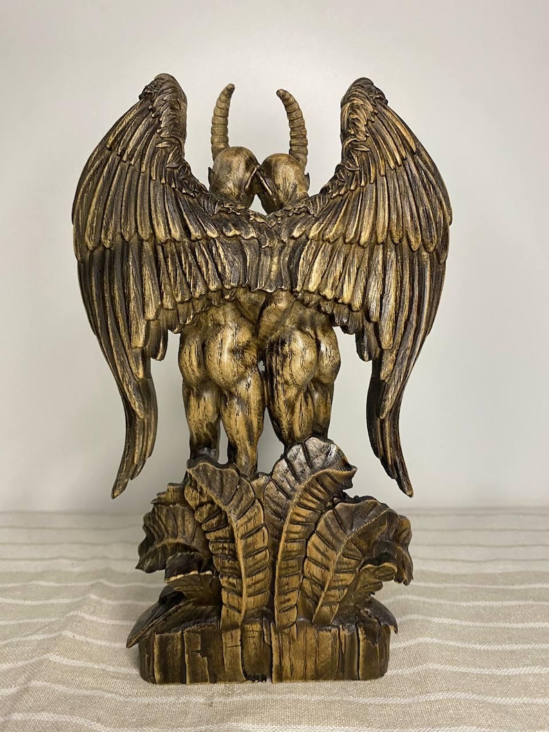 Demon Statue Gay Wedding Gift Gay Statue Gay Art Lgbtq Pagan Statue ...