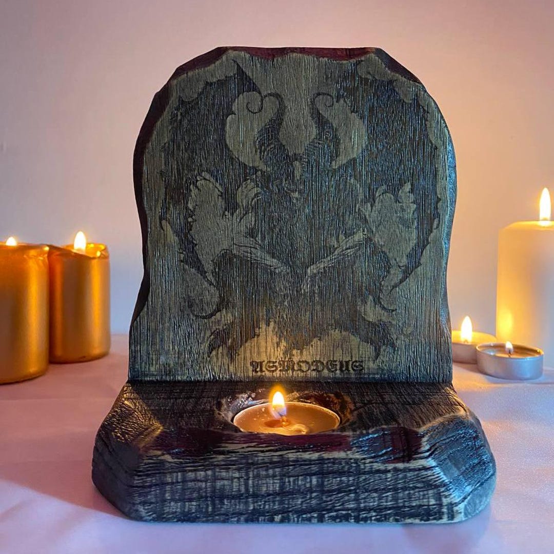 Asmodeus Asmodeus Altar Wooden Altar Demon Ritual Altar Goetia Demon ...