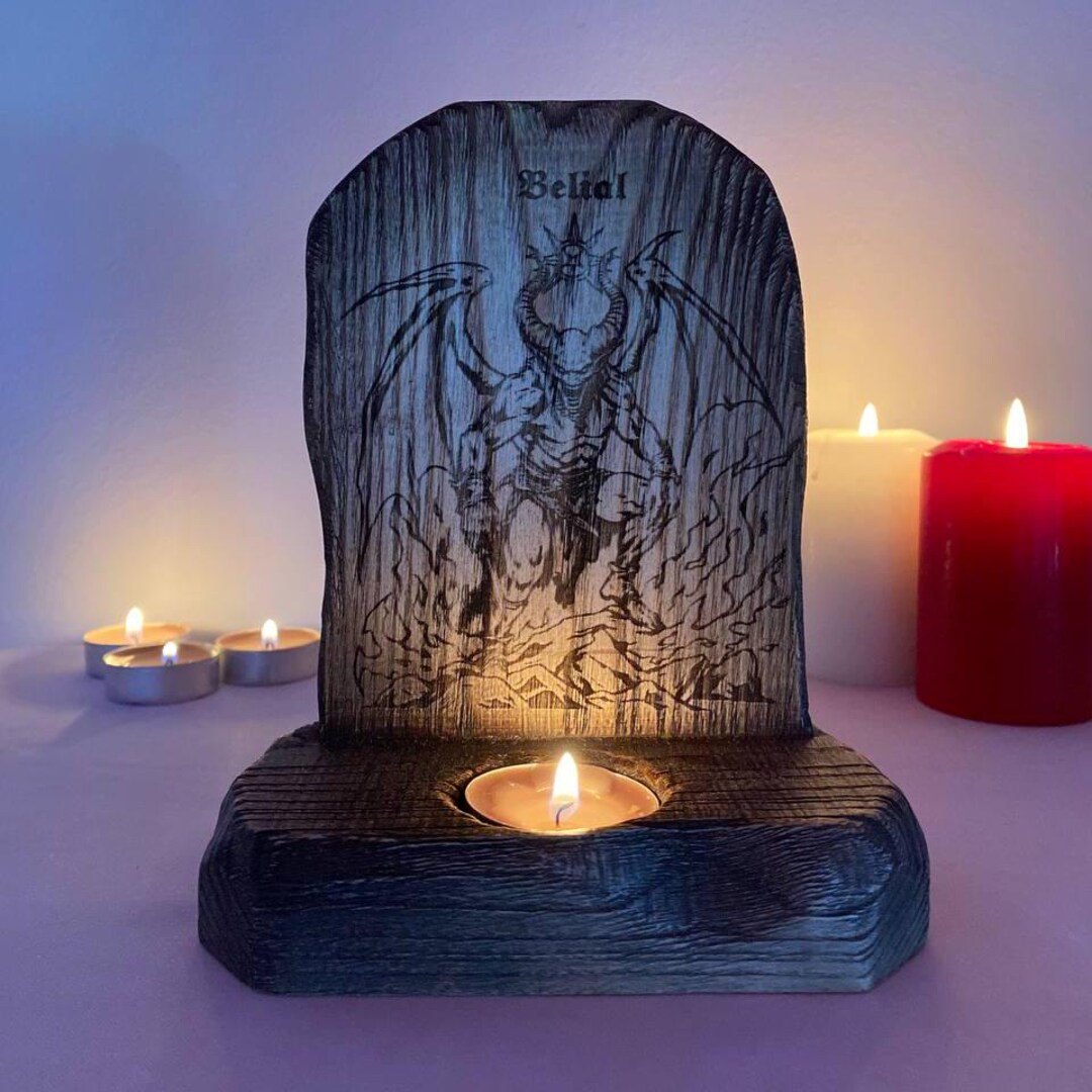 Belial Belial Altar Norse Altar Norse Mythology Goetia Satan Altar ...